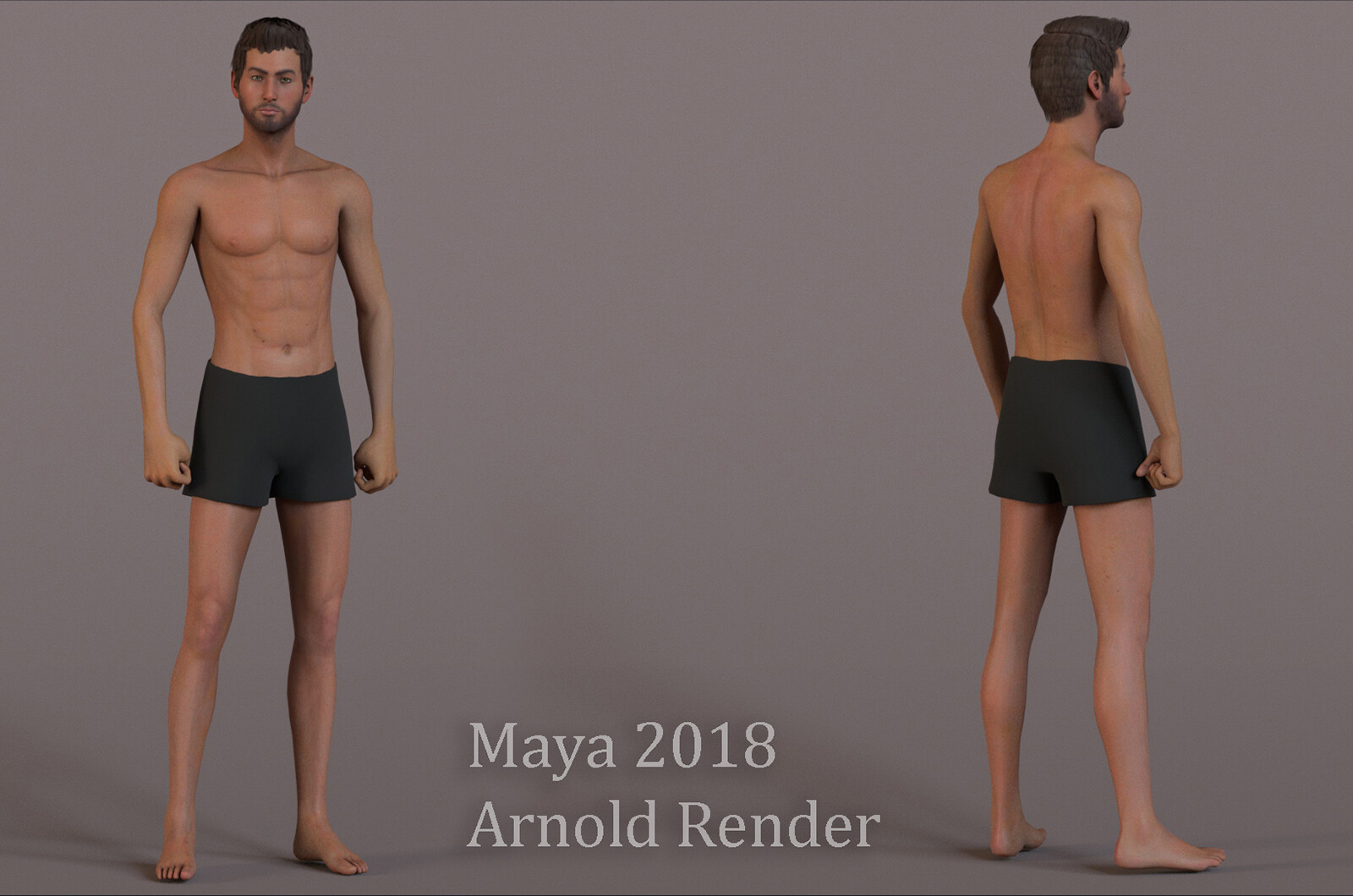 ArtStation - Male Female Base Rig 2 | Game Assets