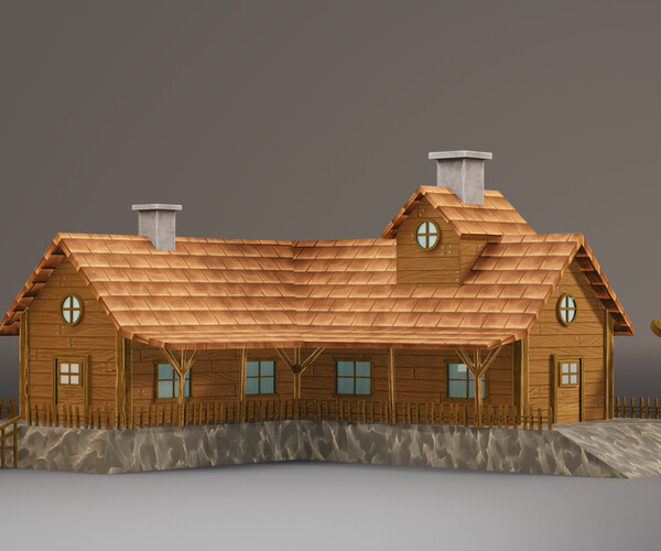 ArtStation - Farm Build Game Ready | Game Assets