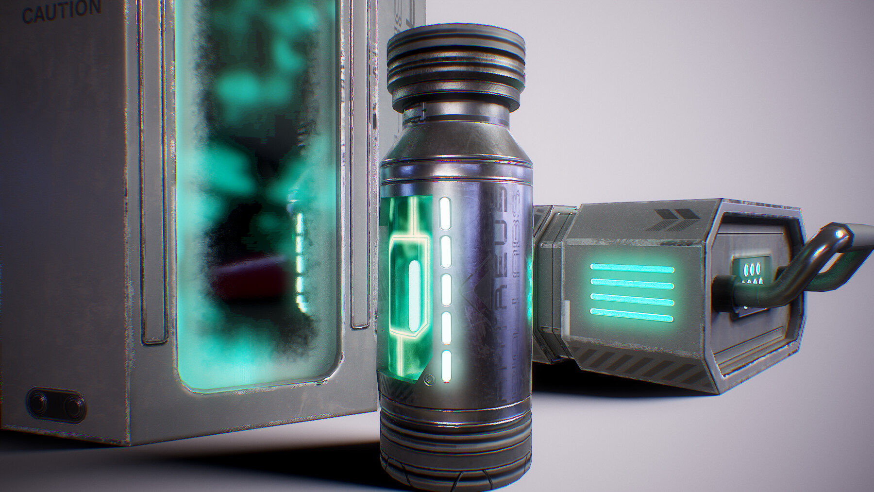 ArtStation - PBR Sci-Fi Lab Props Mini Collection | Game Assets