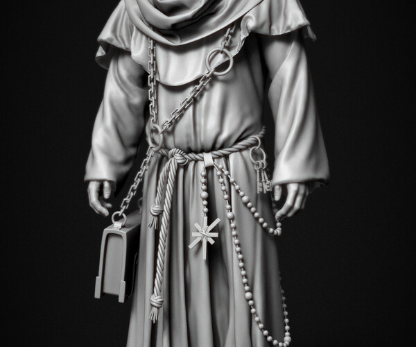 ArtStation - The Priest | Game Assets