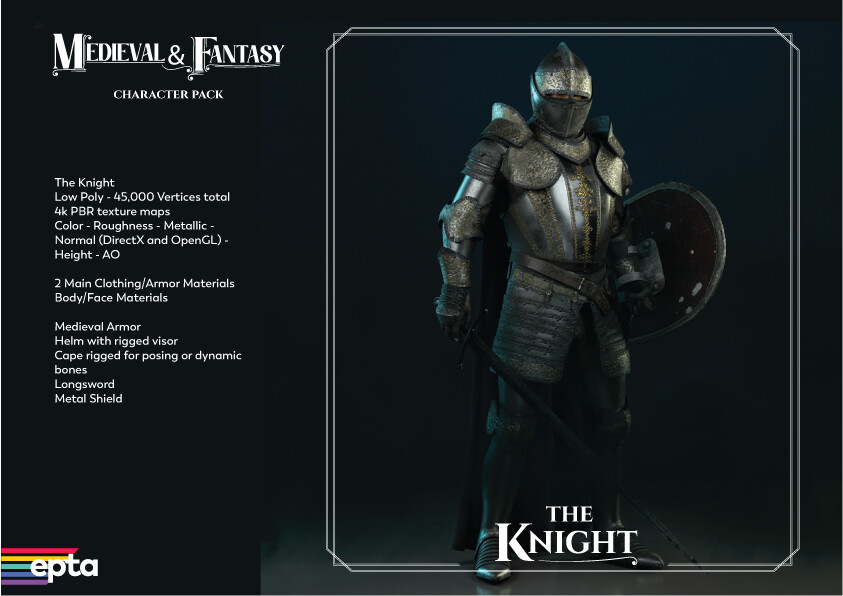 ArtStation - The Knight | Game Assets