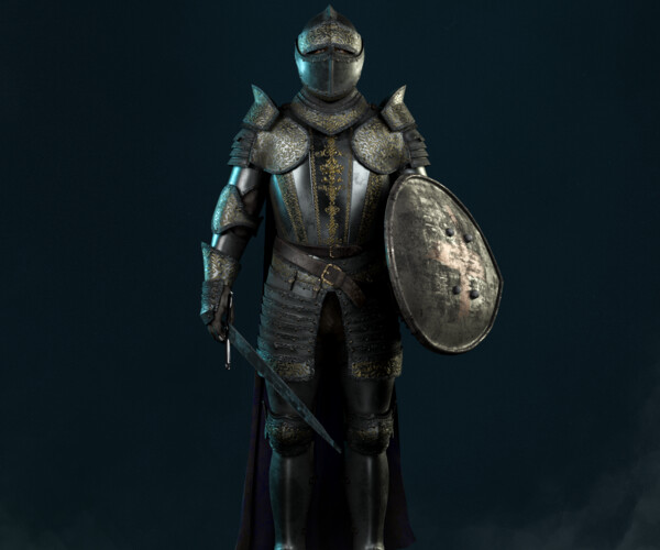 ArtStation - The Knight | Game Assets