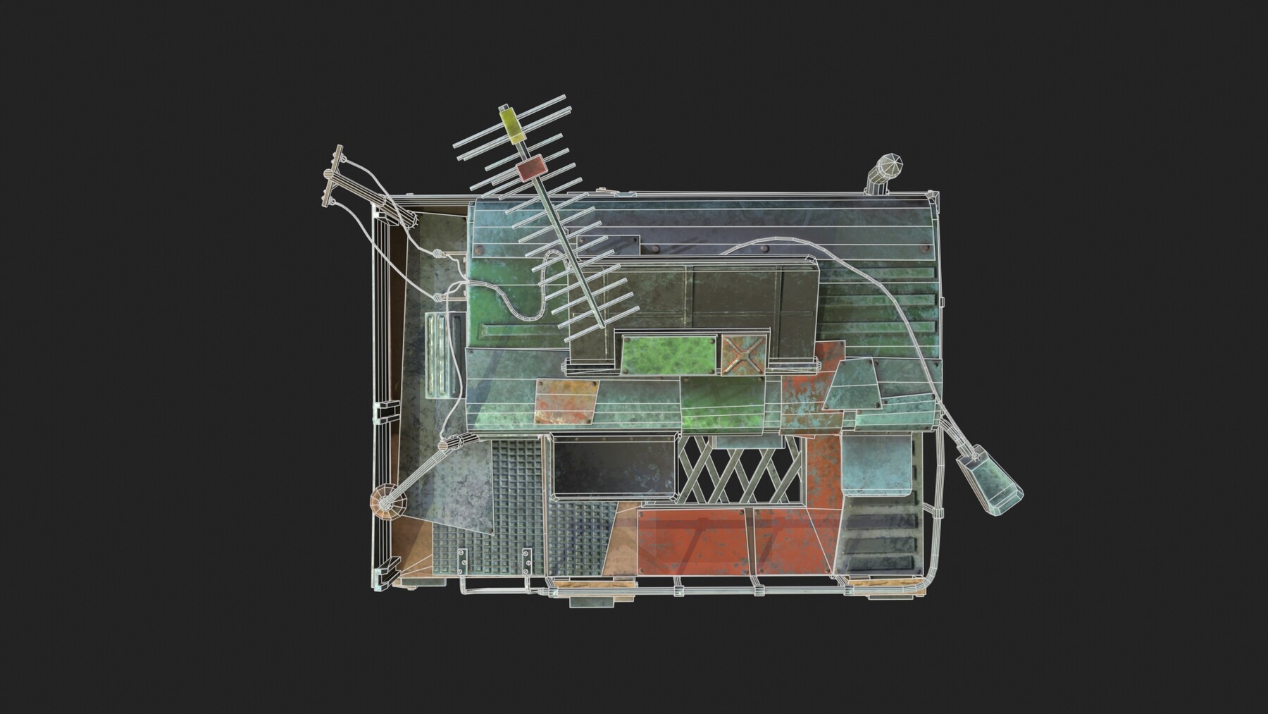 ArtStation - Metal Shack | Game Assets