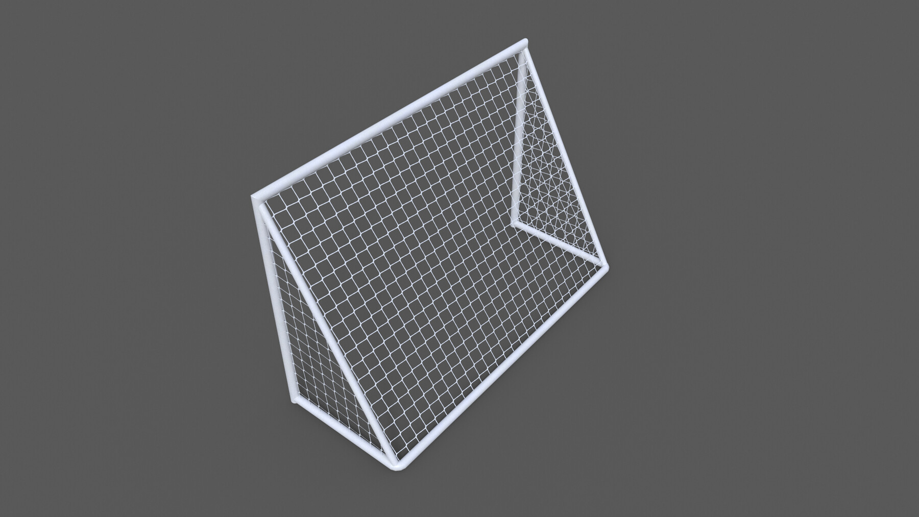 ArtStation - PBR Soccer Football Goal Post A | Game Assets