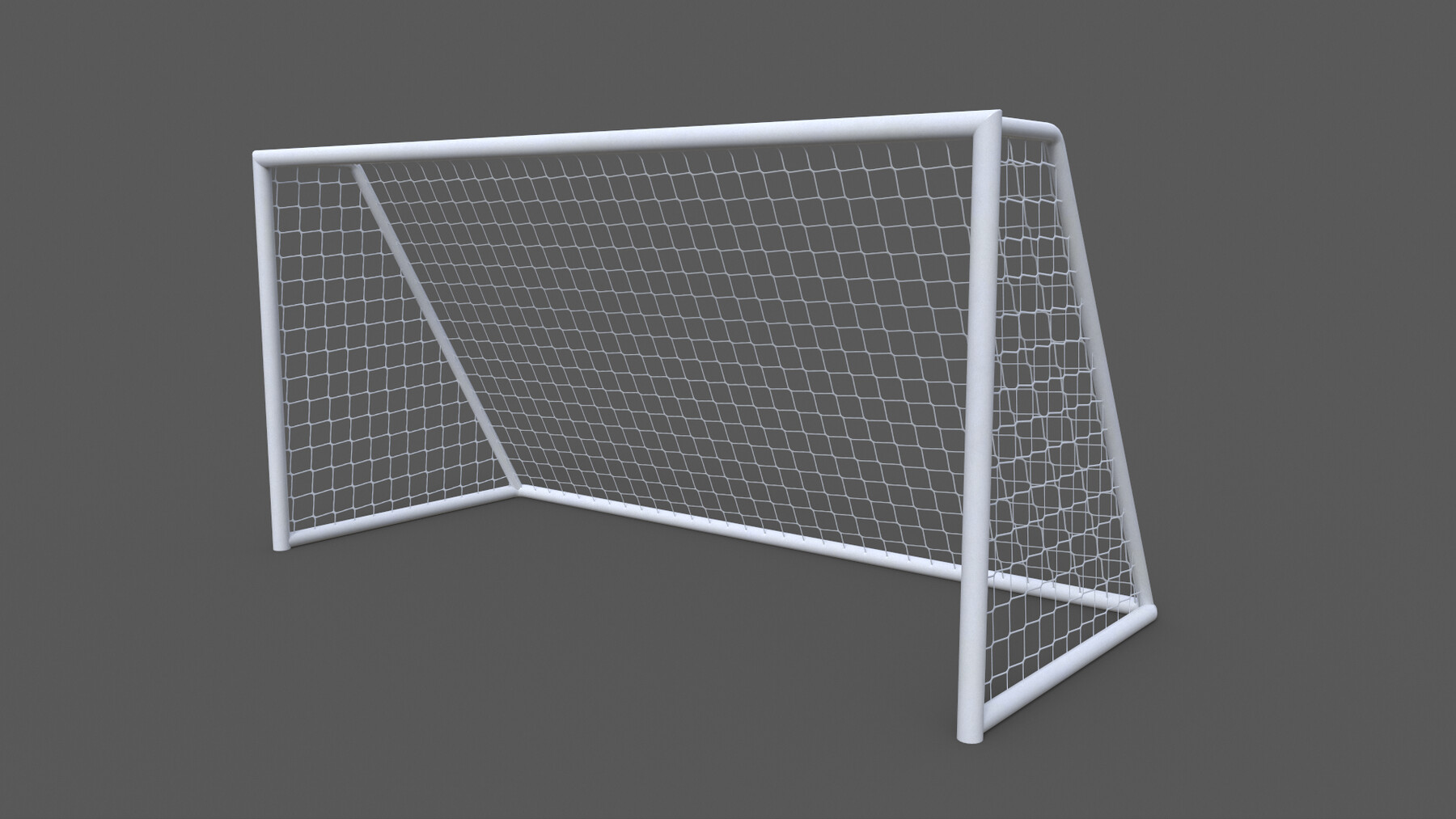 ArtStation - PBR Soccer Football Goal Post B | Game Assets