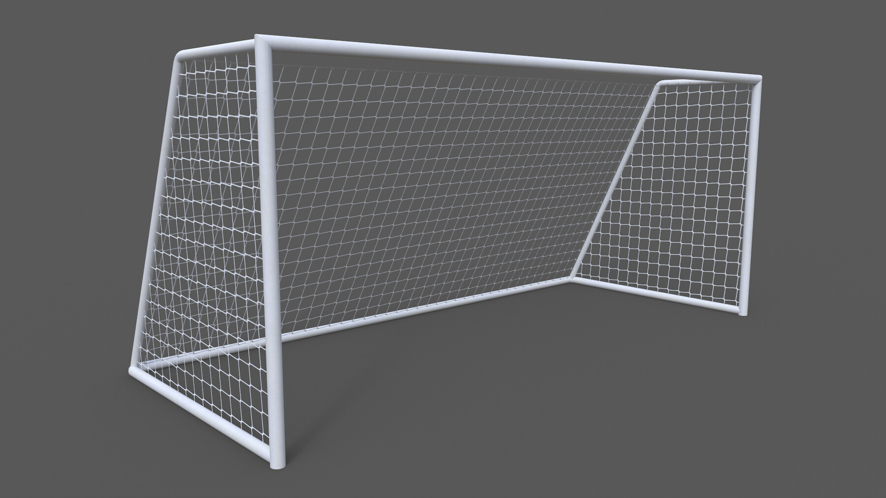 ArtStation - PBR Soccer Football Goal Post C | Game Assets