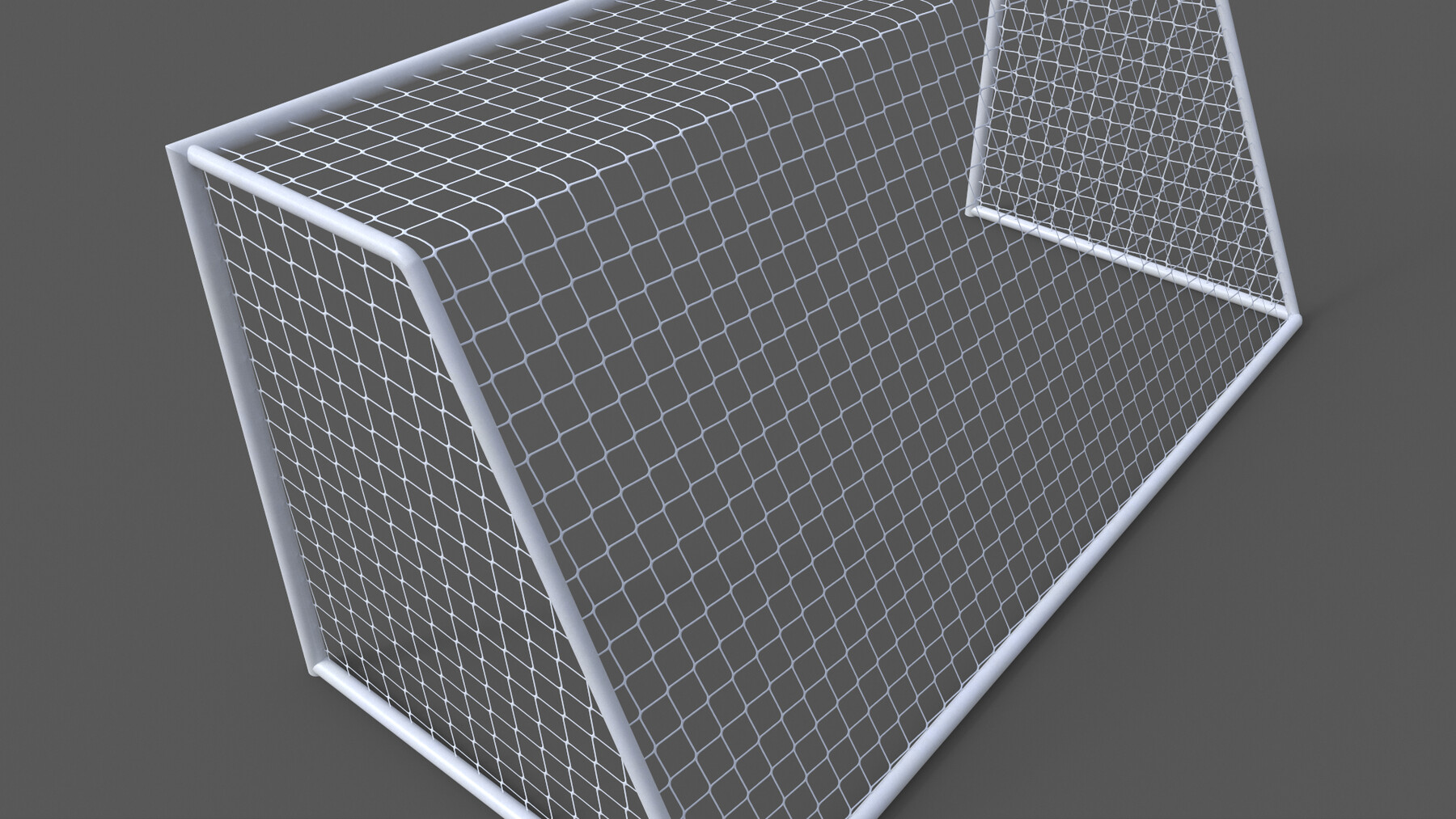 ArtStation - PBR Soccer Football Goal Post C | Game Assets