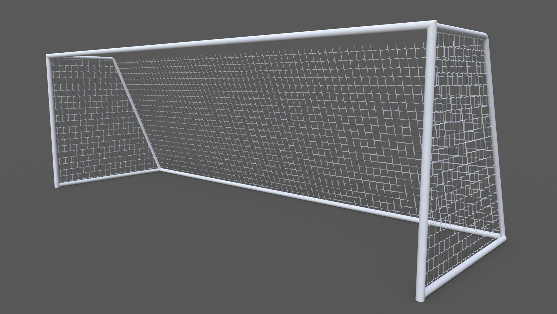 ArtStation - PBR Soccer Football Goal Post E | Game Assets