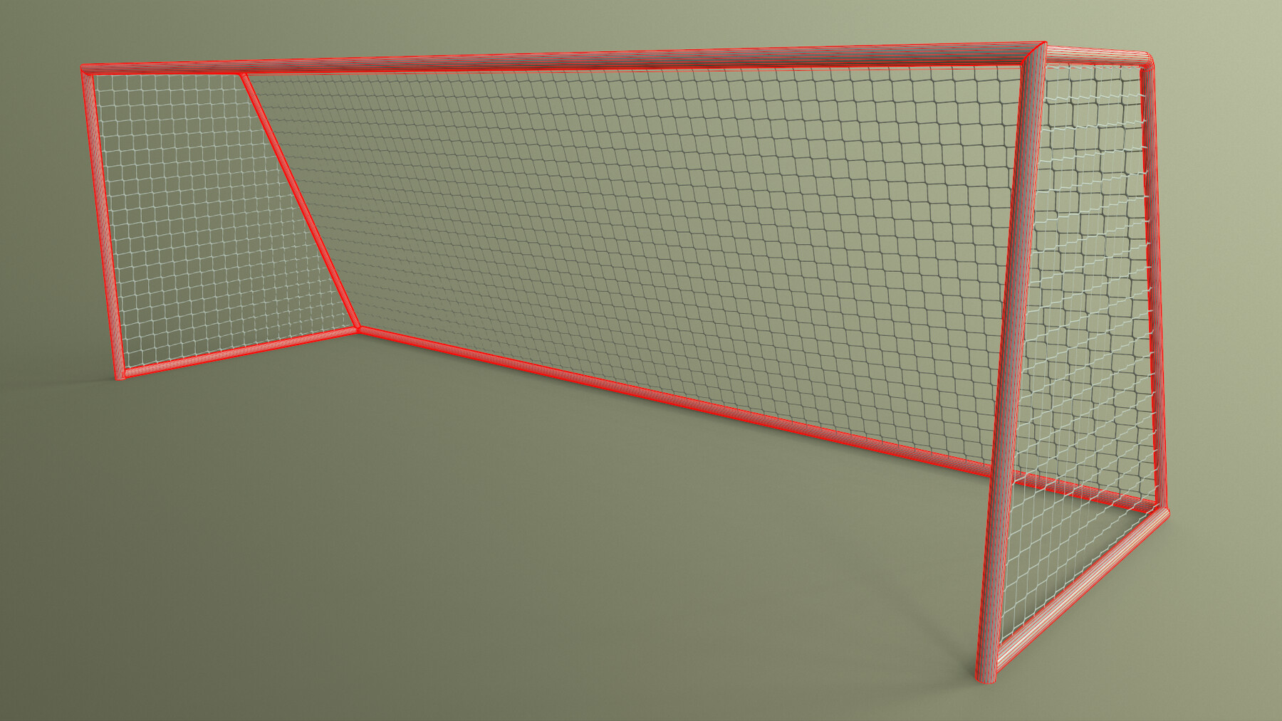 ArtStation - PBR Soccer Football Goal Post E | Game Assets