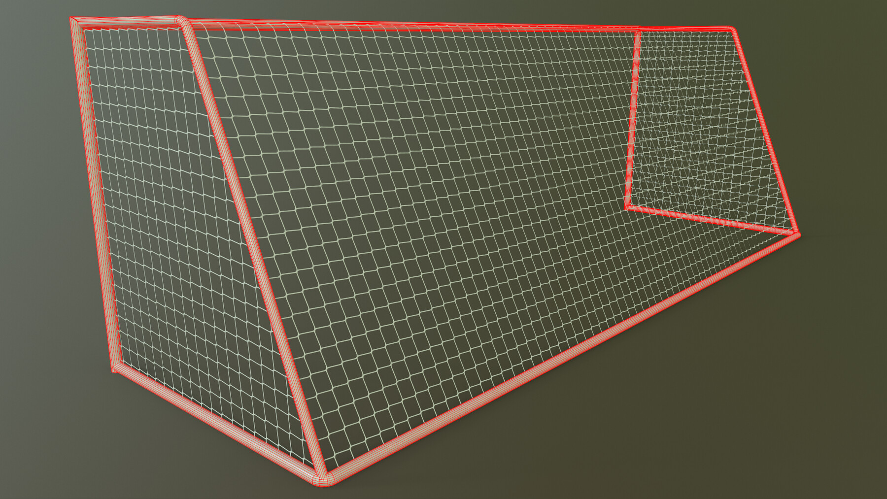 ArtStation - PBR Soccer Football Goal Post E | Game Assets