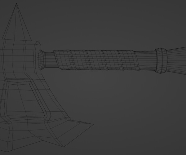 ArtStation - War Axe | Game Assets