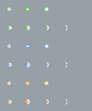 ArtStation - Side View Model Characters Set | Game Assets