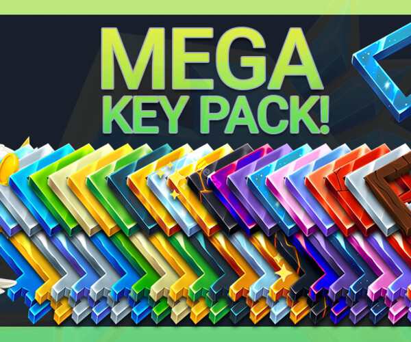 ArtStation - Game Icons - Key pack | Game Assets