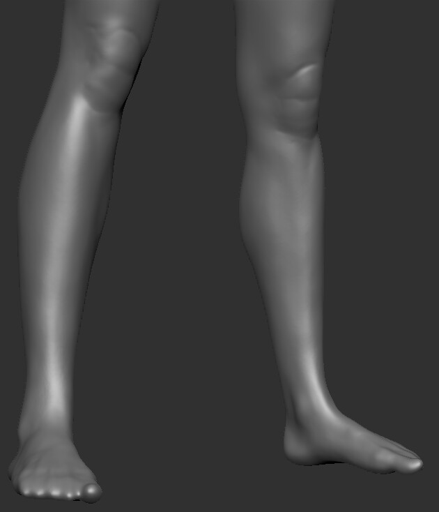 ArtStation - Realistic Female base mesh - woman ZTL & OBJ | Resources