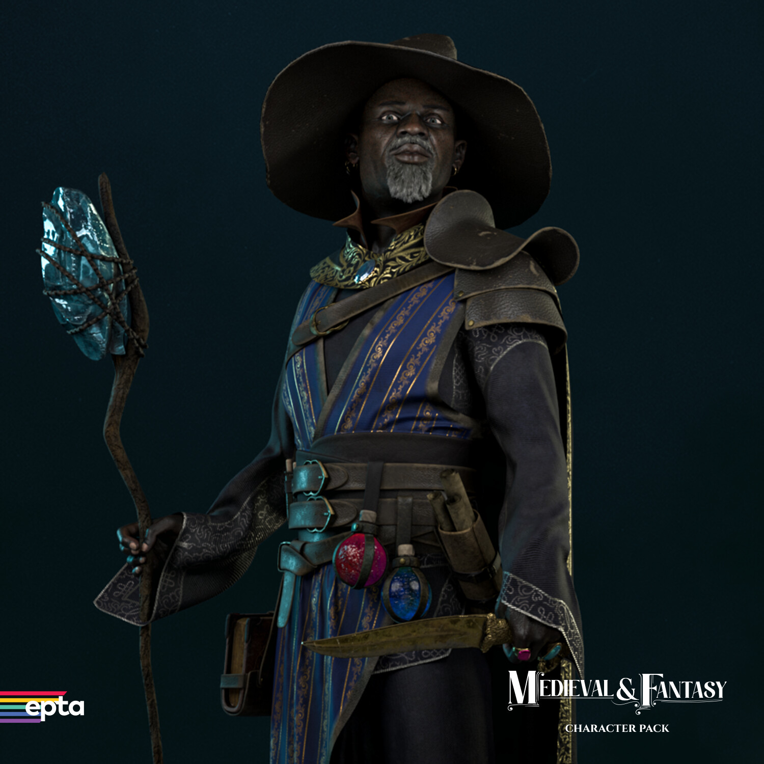 ArtStation - The Mage | Game Assets