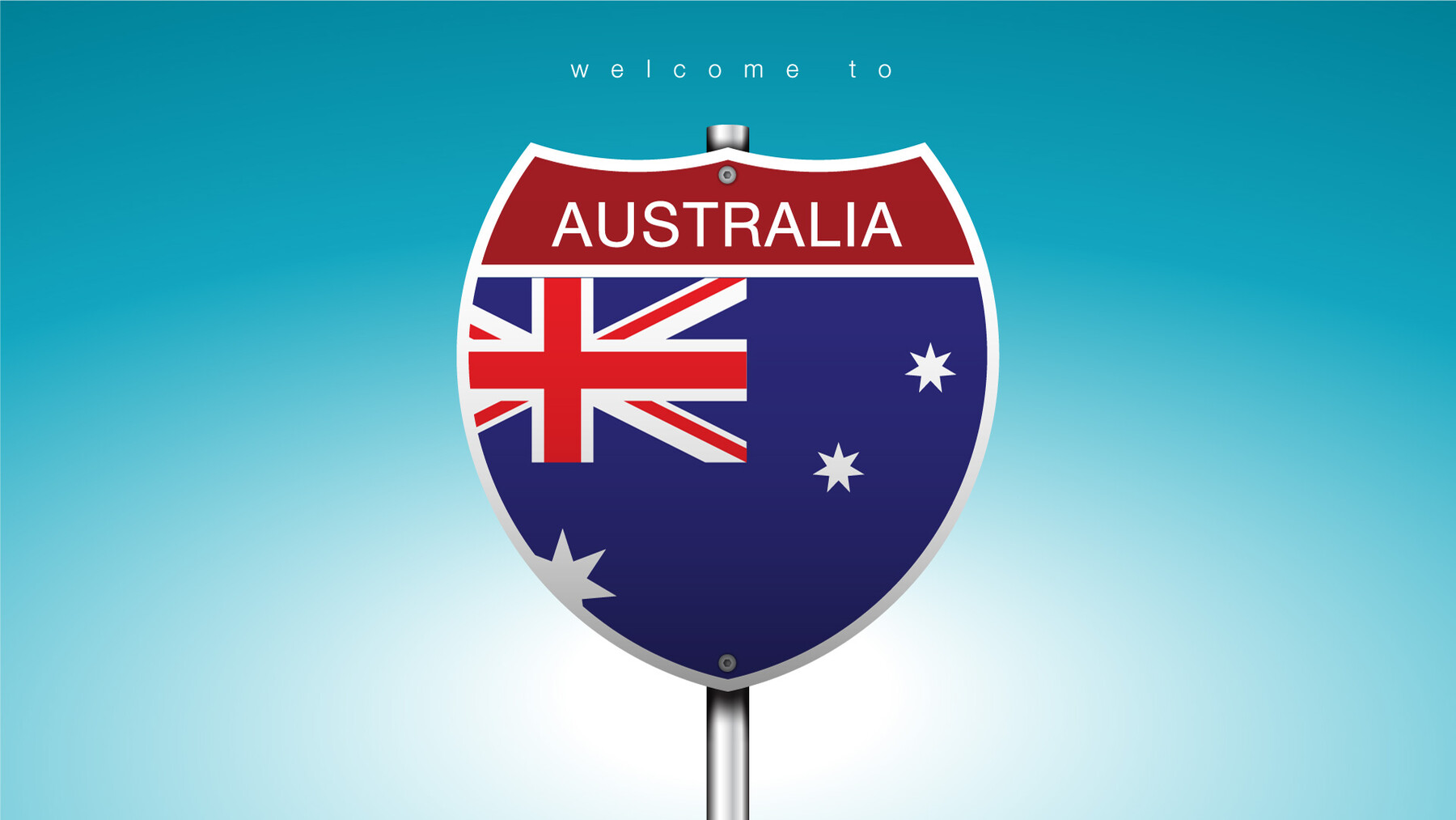 ArtStation - 17 ICON The City Label and Map of AUSTRALIA In American ...