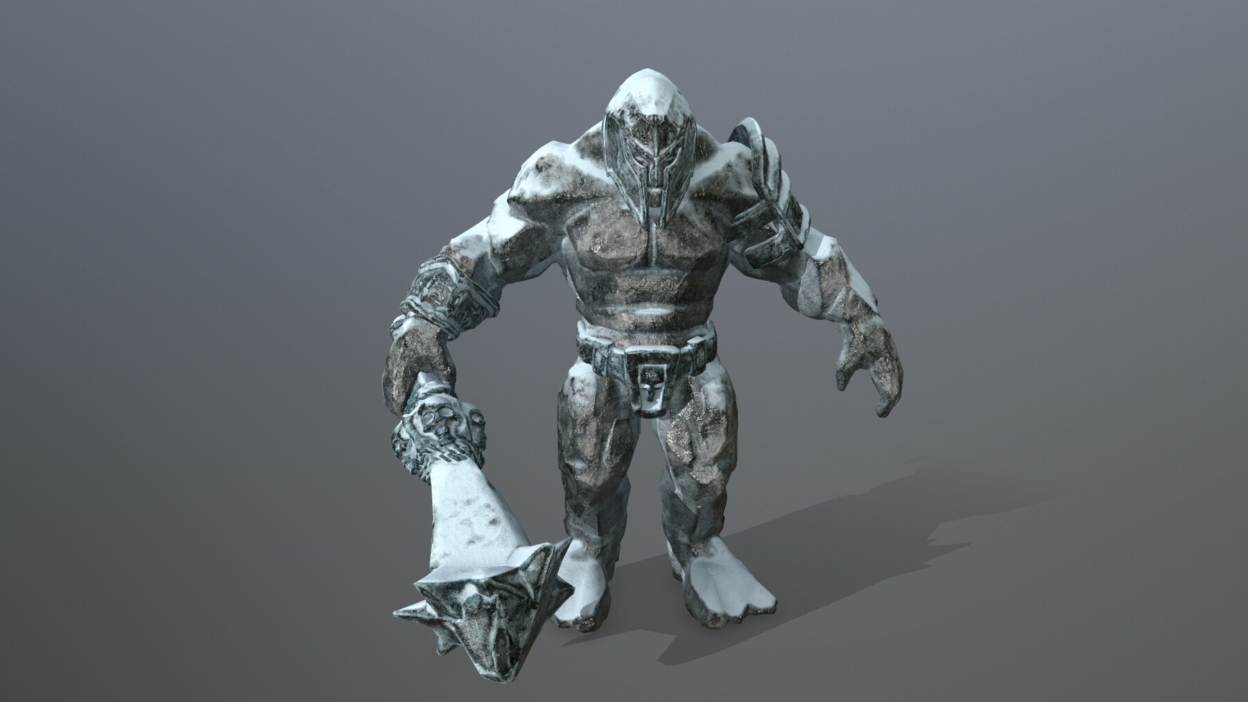 ArtStation - snow monster | Game Assets