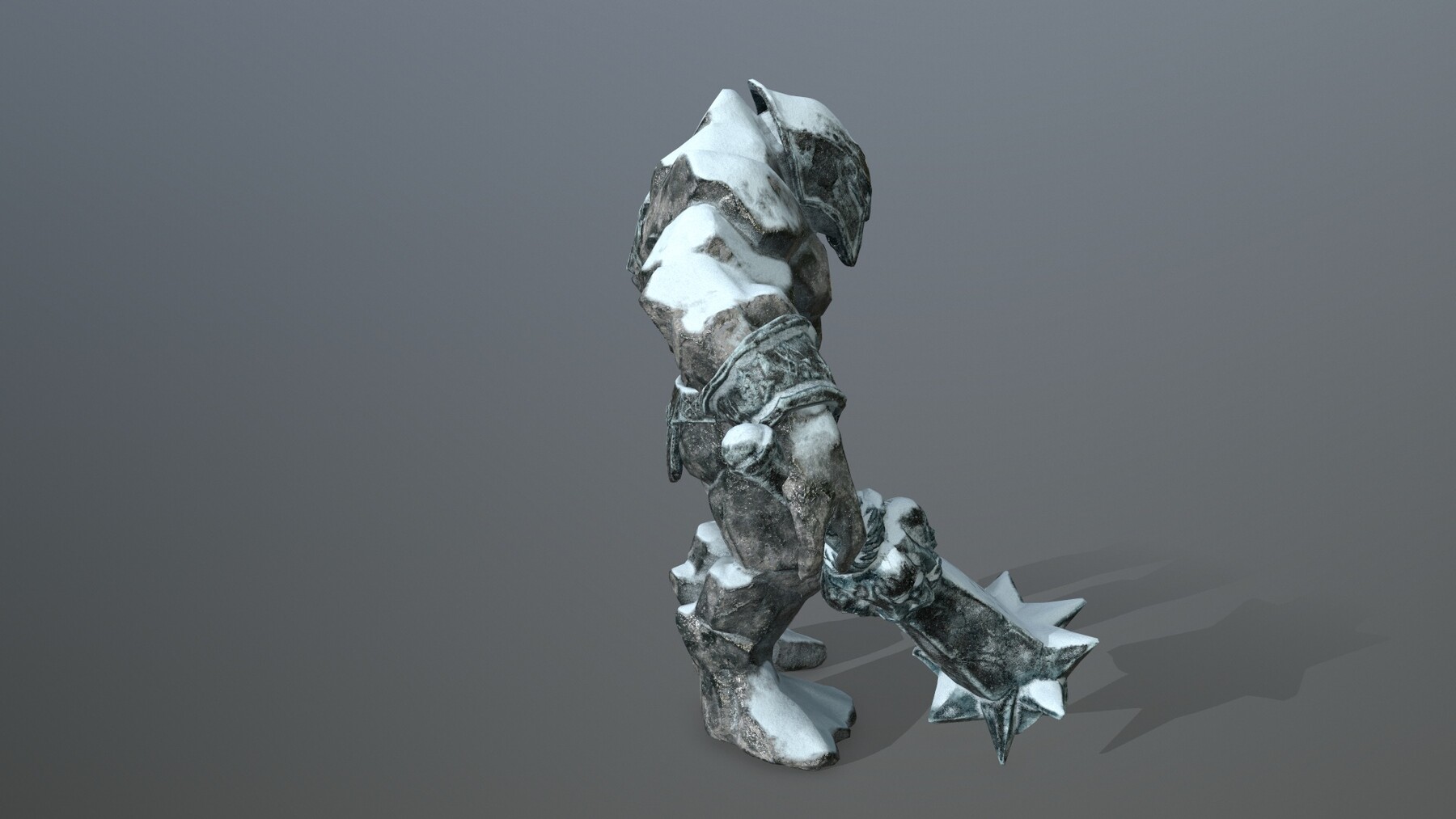 ArtStation - snow monster | Game Assets