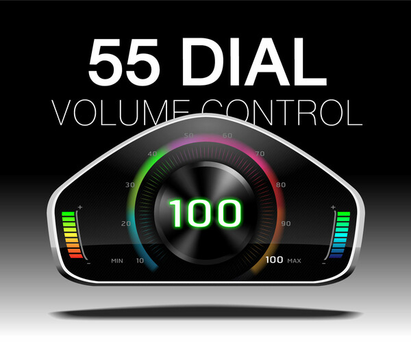 ArtStation - 55 DIAL VOLUME CONTROL | Artworks
