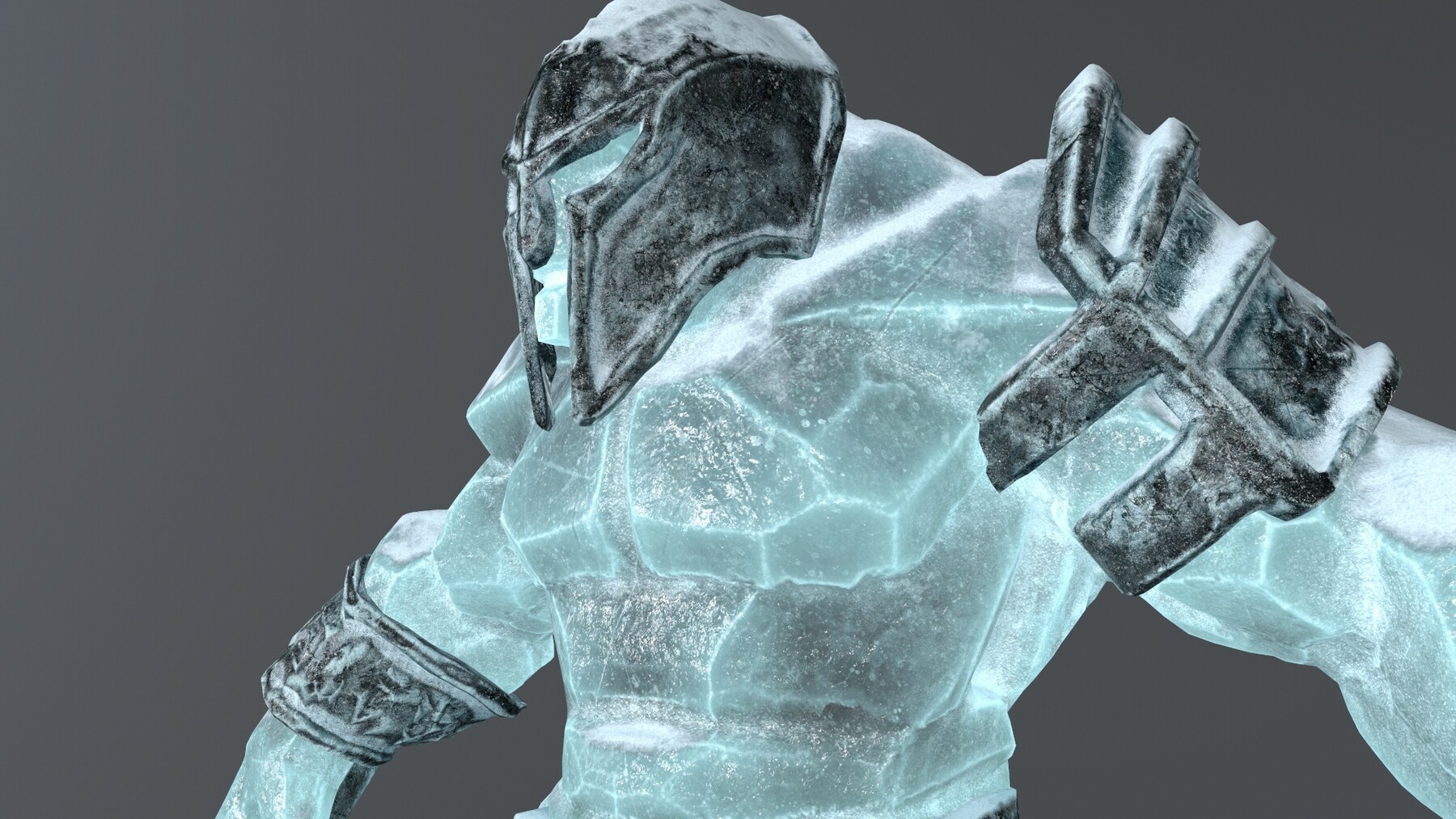 ArtStation - ice monster | Game Assets