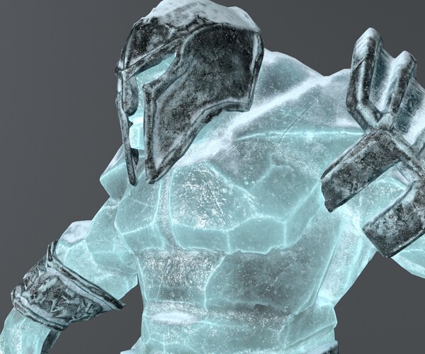 ArtStation - ice monster | Game Assets