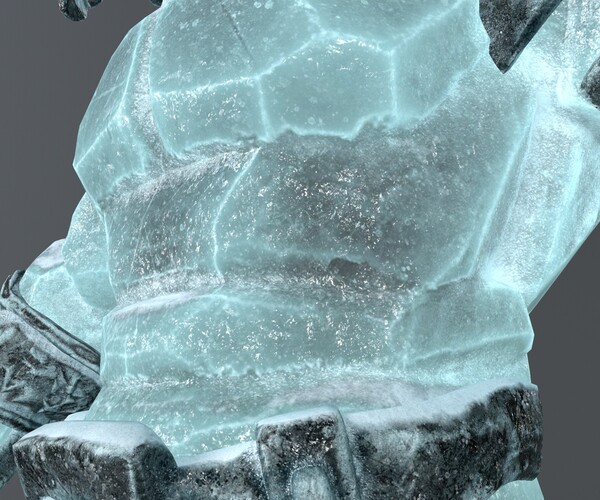 ArtStation - ice monster | Game Assets