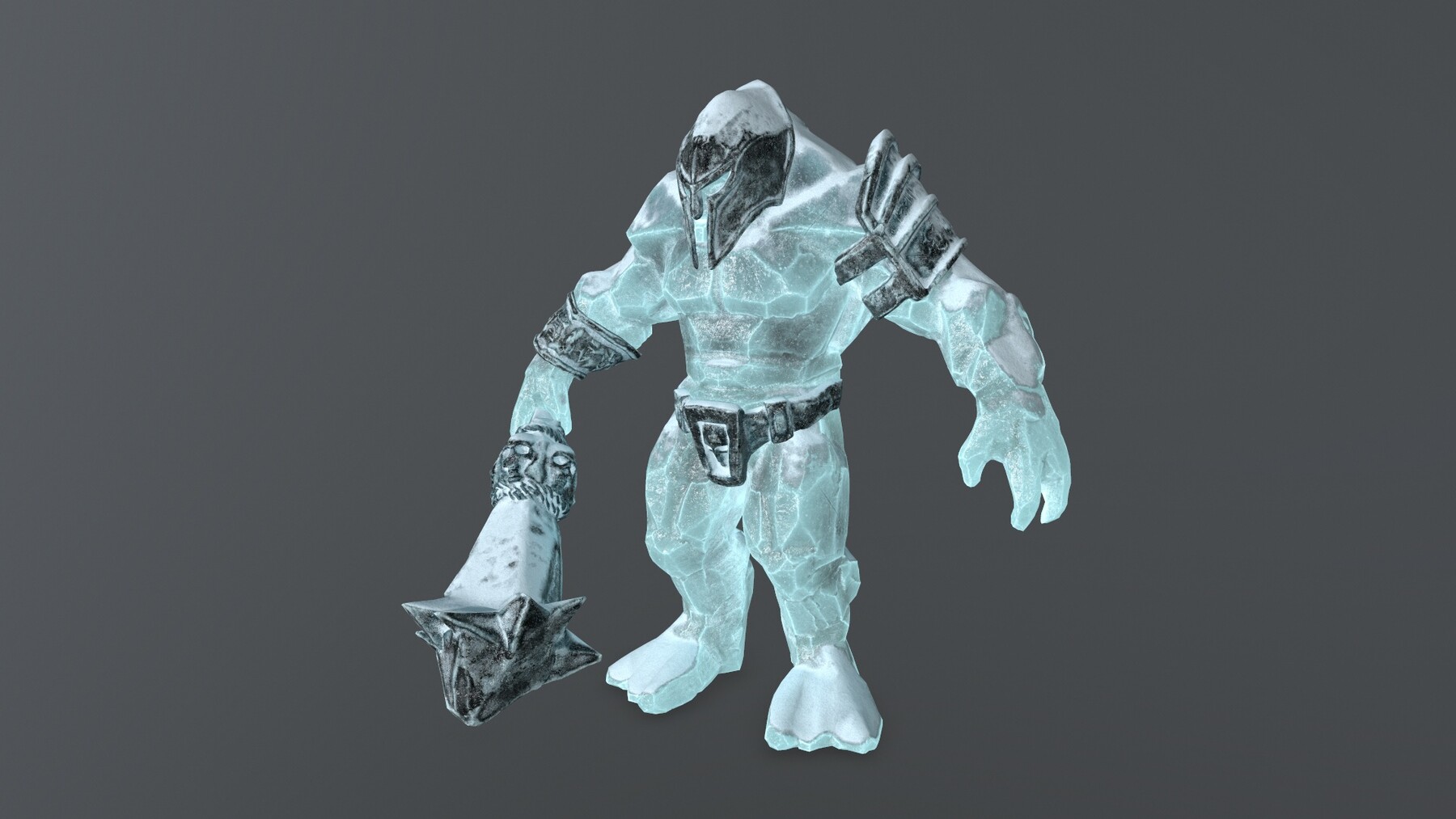 ArtStation - ice monster | Game Assets