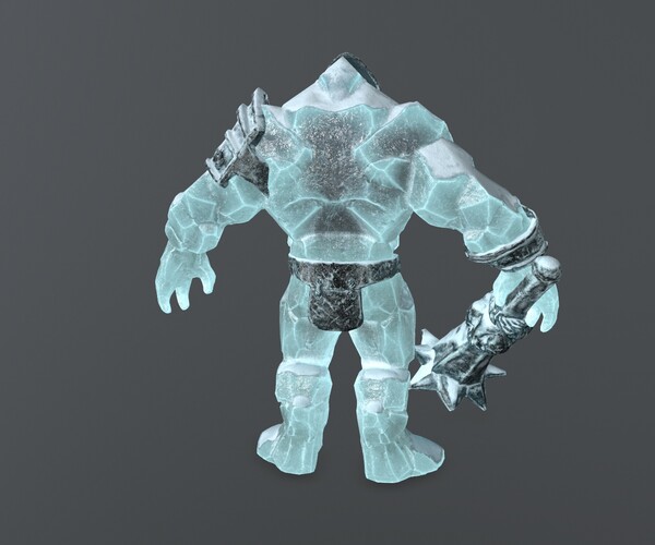 ArtStation - ice monster | Game Assets