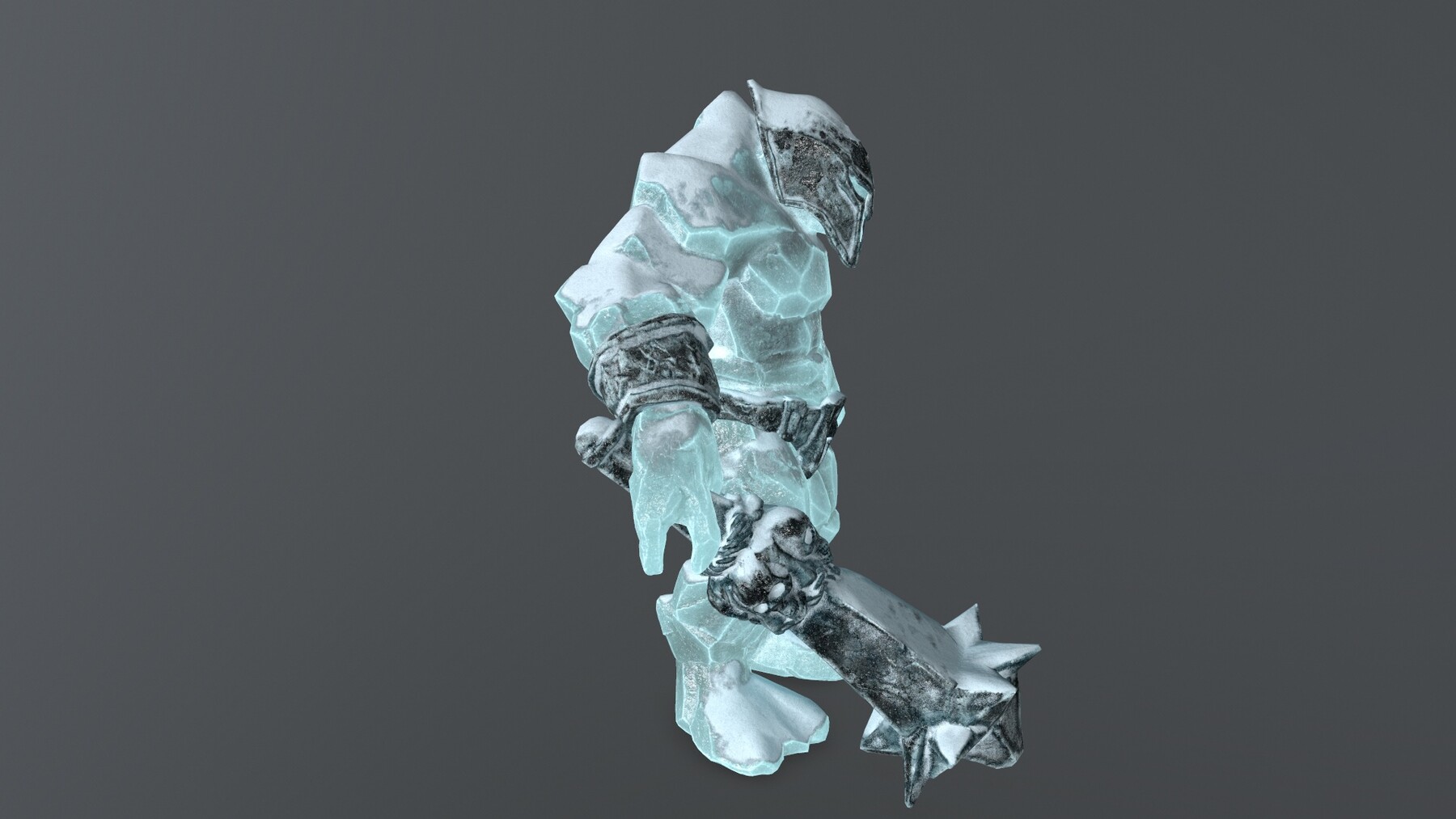 ArtStation - ice monster | Game Assets