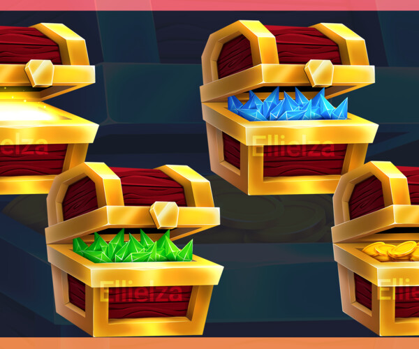 ArtStation - Game Icon - Currency Essentials | Game Assets