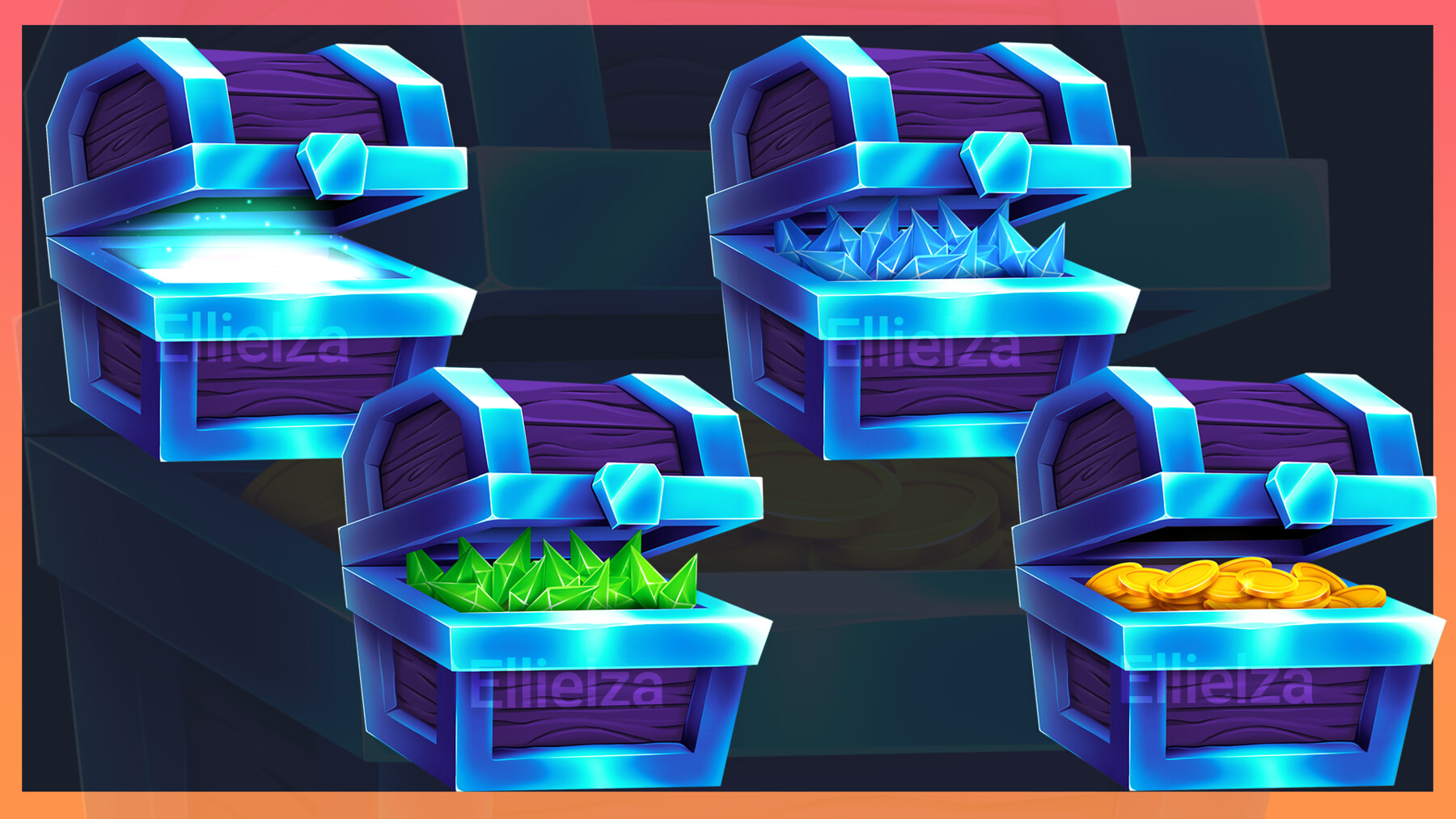 ArtStation - Game Icon - Currency Essentials | Game Assets