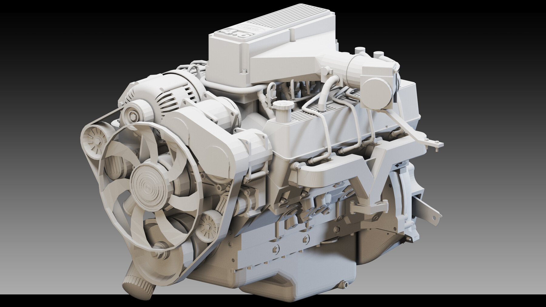 ArtStation - 11 Industrial Engines- High detail 3d models | Resources