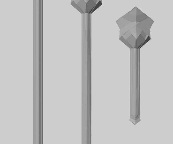 ArtStation - Futuristic Cubic Hammers | Game Assets