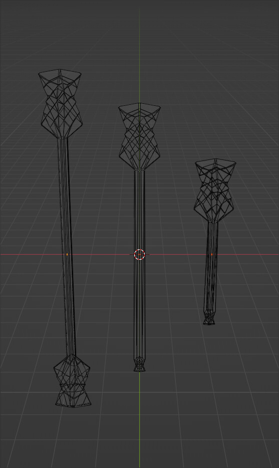 ArtStation - Futuristic Cubic Hammers | Game Assets