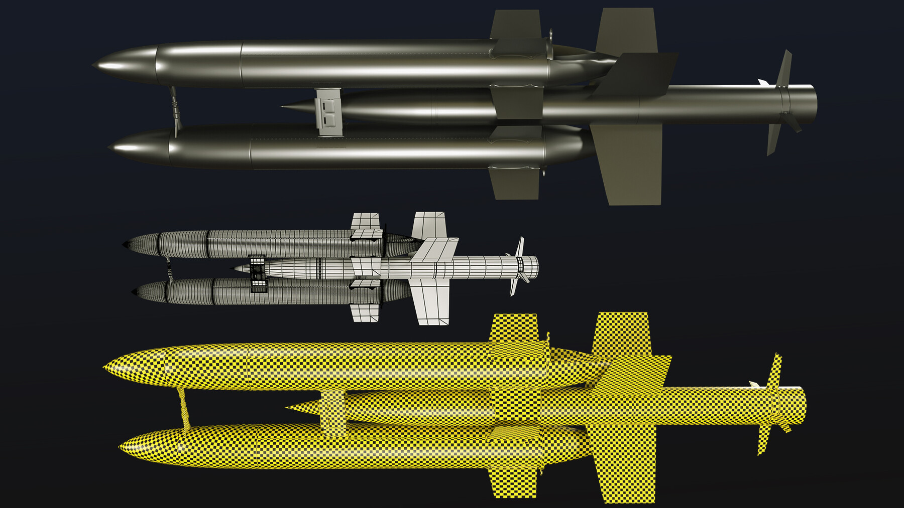 ArtStation - rocket pack - rocket VOL 01 3D model | Game Assets