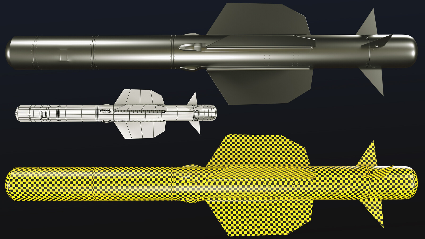 ArtStation - rocket pack - rocket VOL 01 3D model | Game Assets