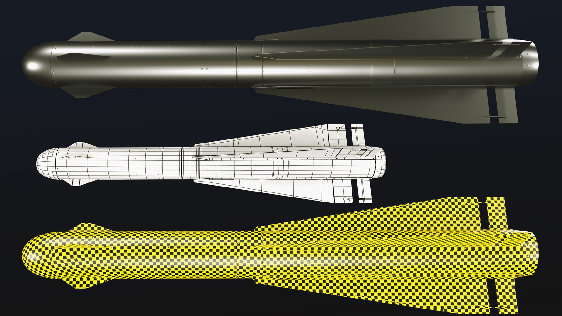 ArtStation - rocket pack - rocket VOL 01 3D model | Game Assets