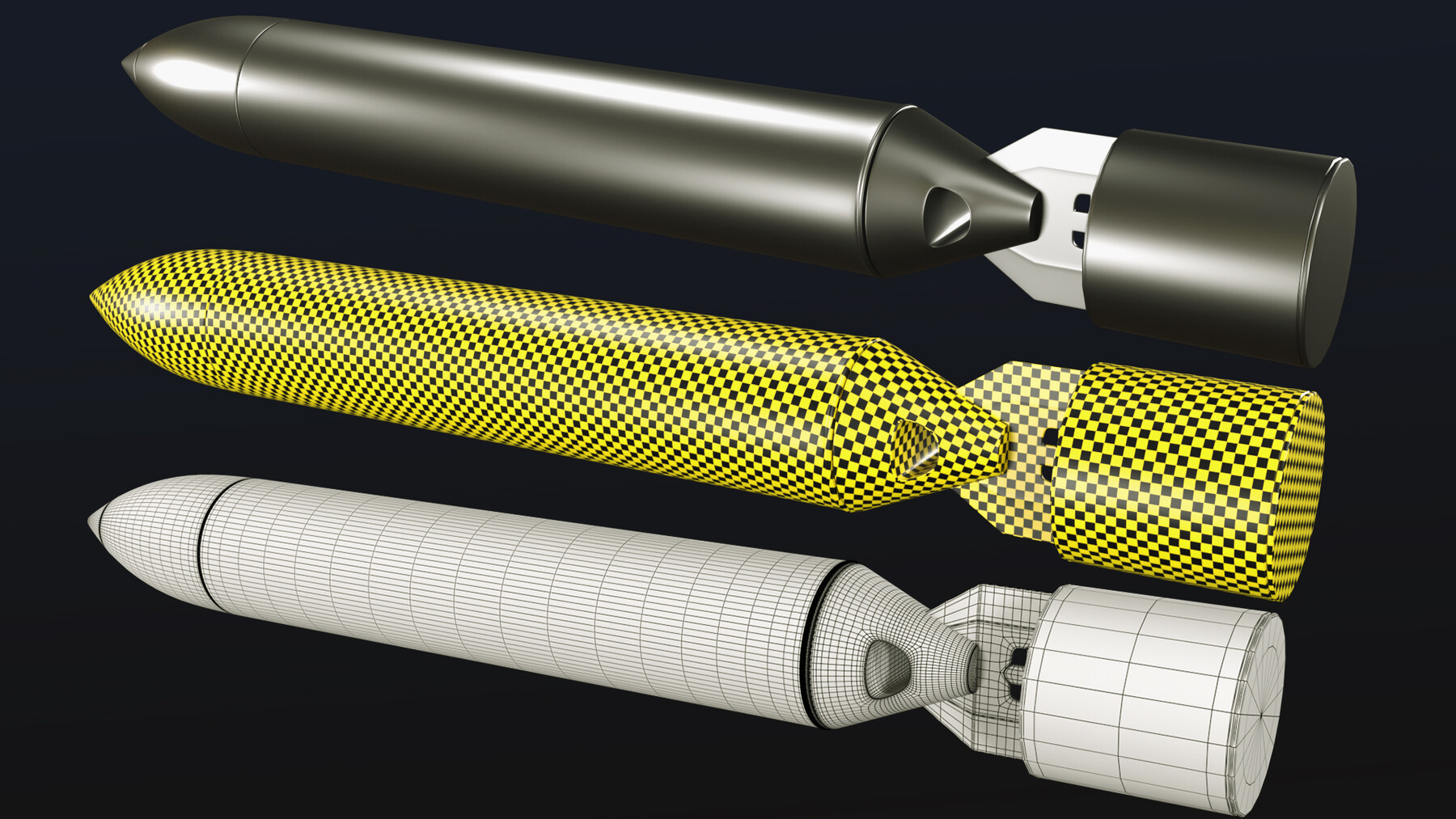 ArtStation - rocket pack - rocket VOL 01 3D model | Game Assets