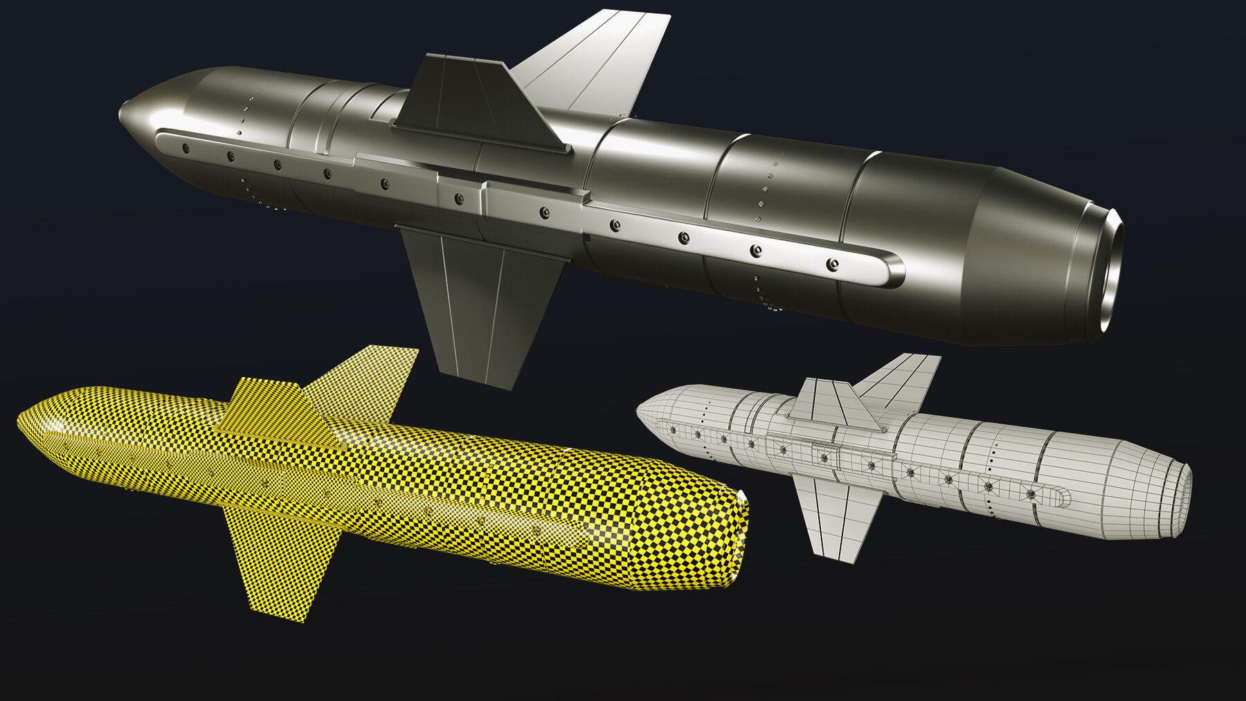 ArtStation - rocket pack - rocket VOL 02 3D model | Game Assets