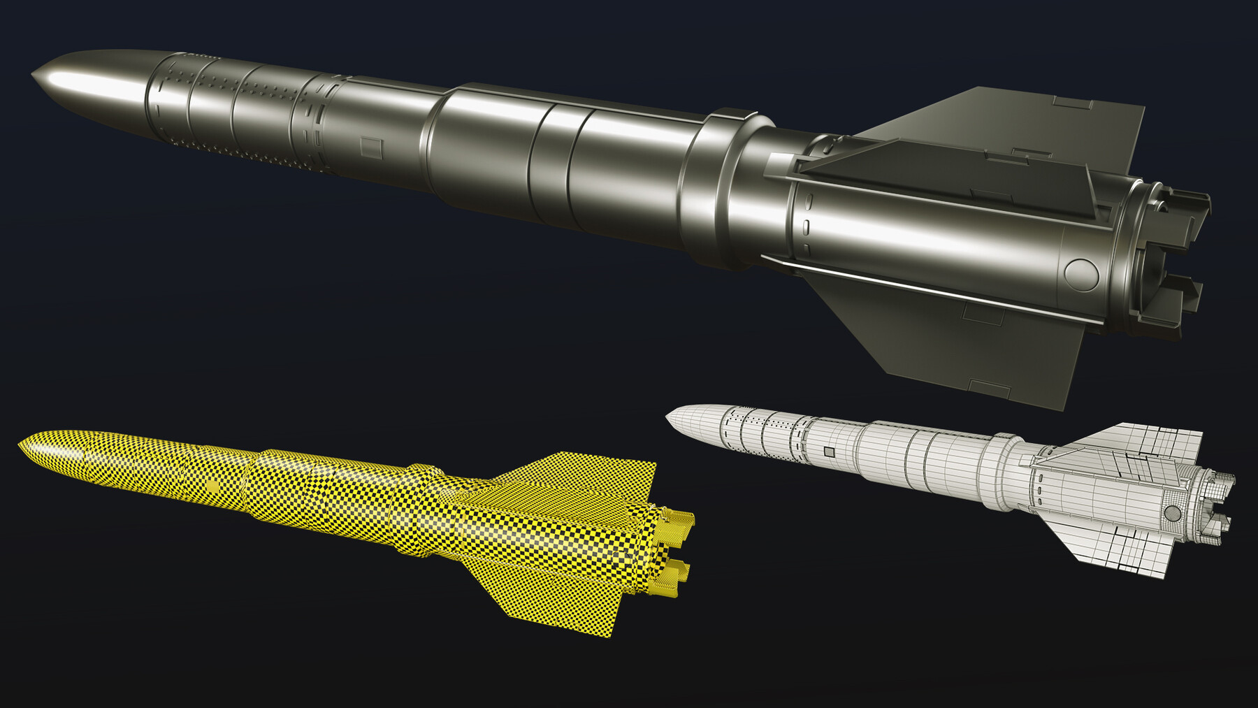 ArtStation - rocket pack - rocket VOL 02 3D model | Game Assets