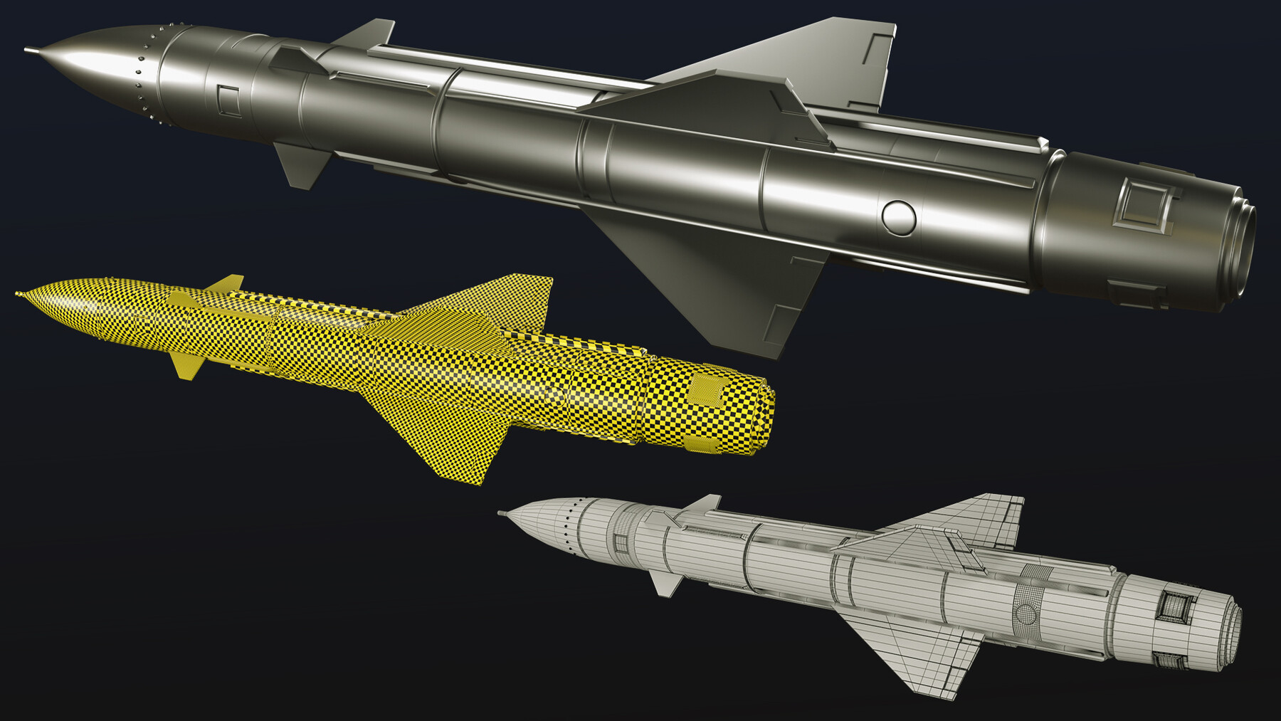 ArtStation - rocket pack - rocket VOL 02 3D model | Game Assets