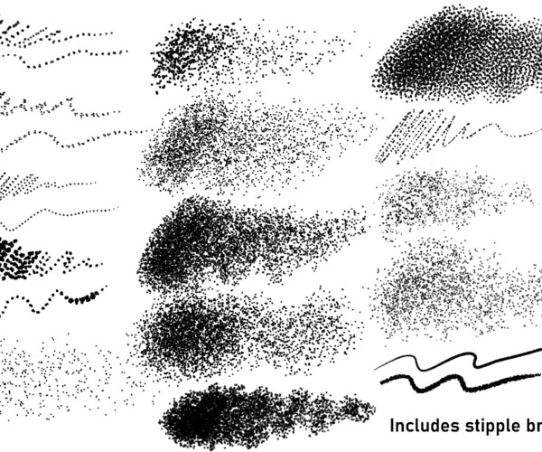 ArtStation - Hatching Set for Clip Studio Paint | Brushes