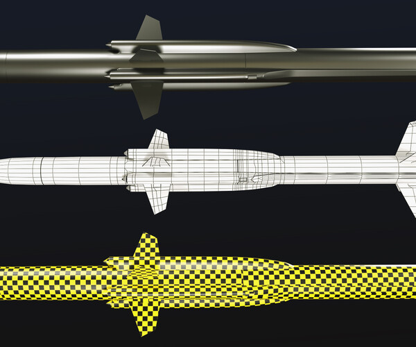 ArtStation - rocket full pack - rocket 3D model | Game Assets