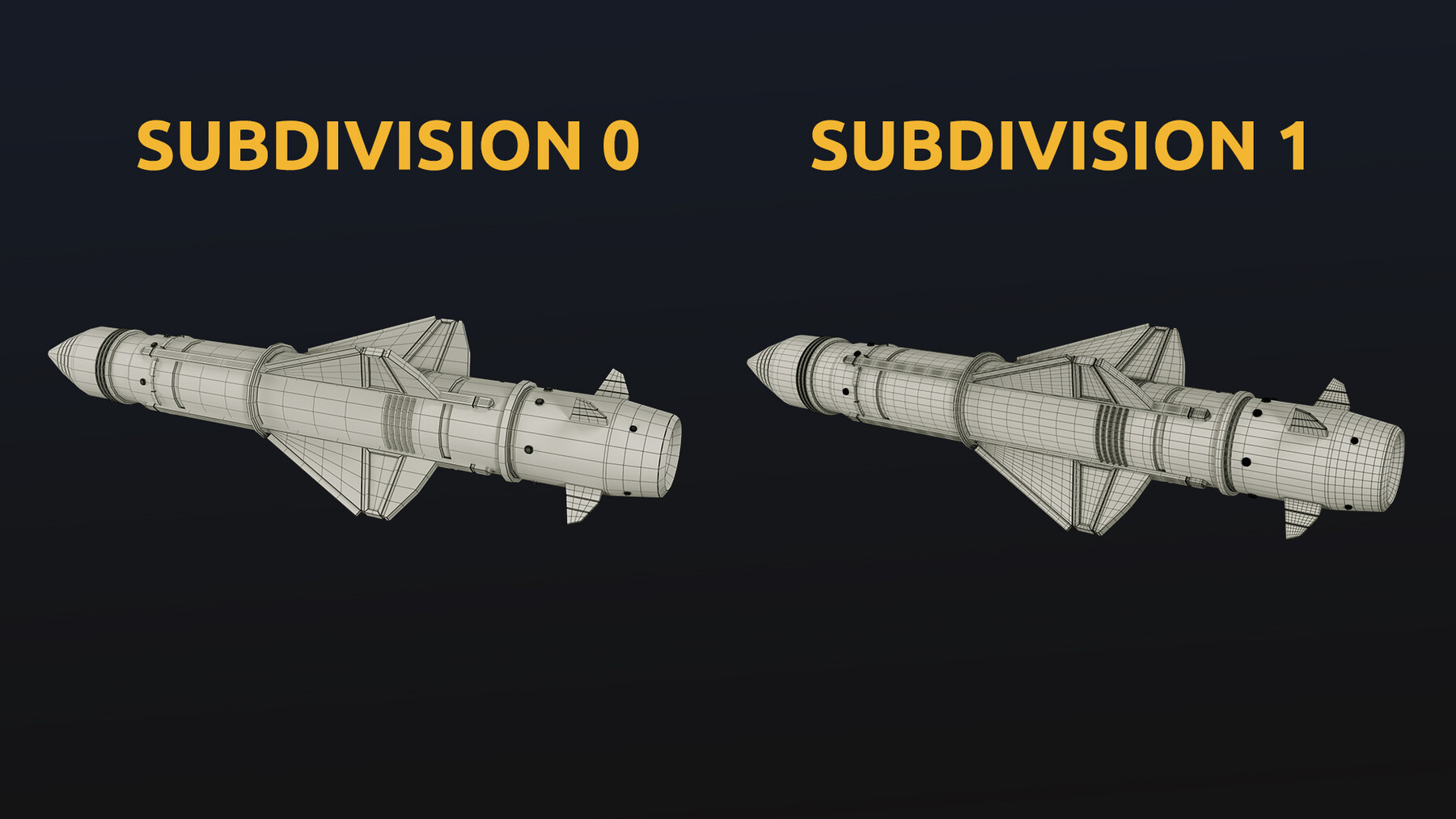 ArtStation - rocket full pack - rocket 3D model | Game Assets