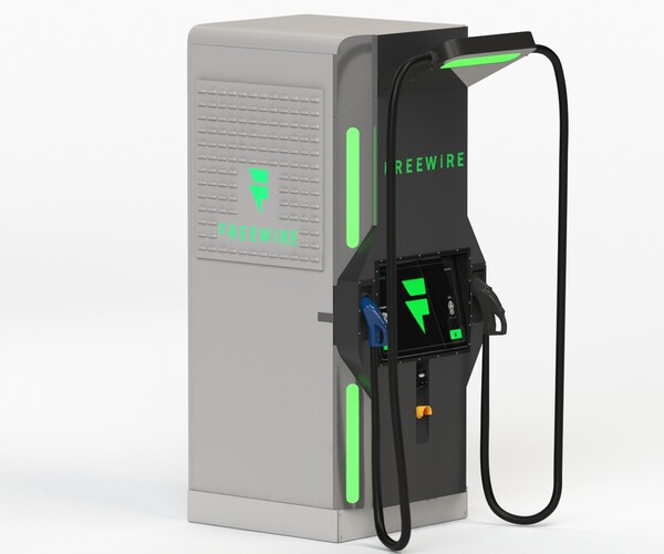 ArtStation - FreeWire Boost EV Charger 3D model | Resources