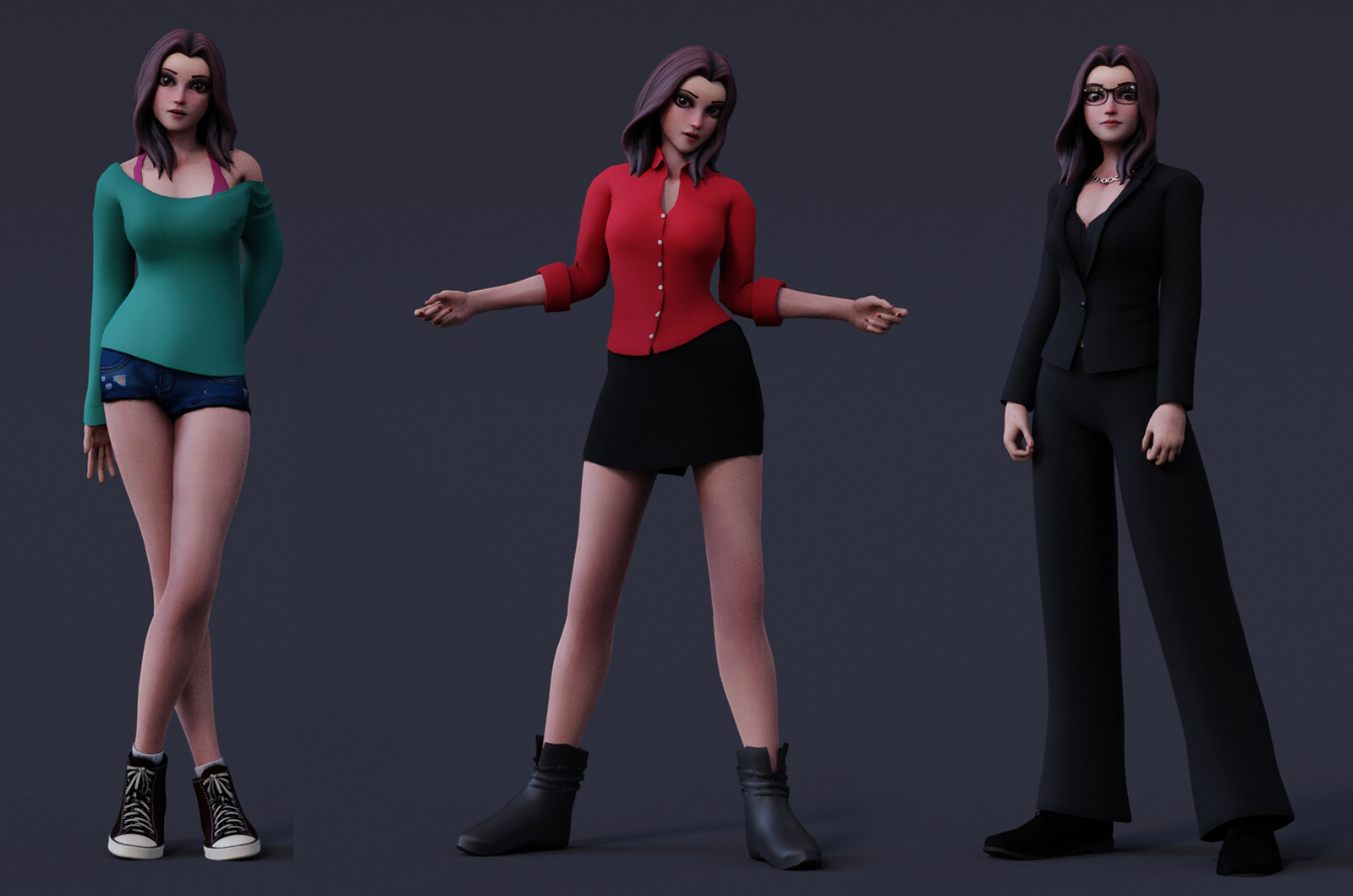 ArtStation - Angela V 2 | Game Assets