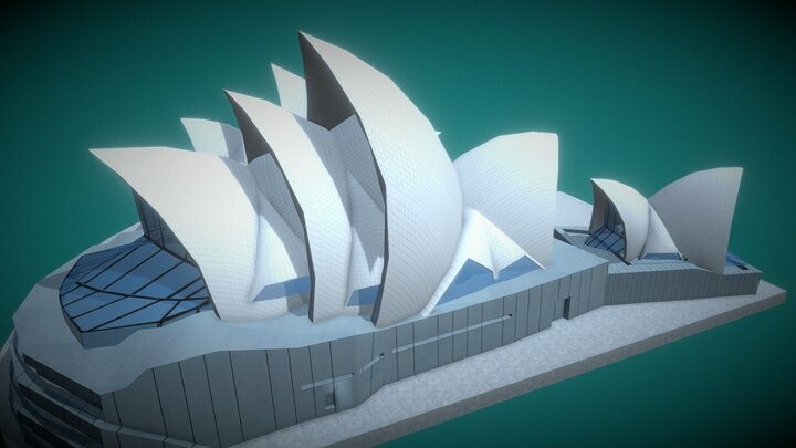 ArtStation - 3D Model - World Famous Buildings | Game Assets