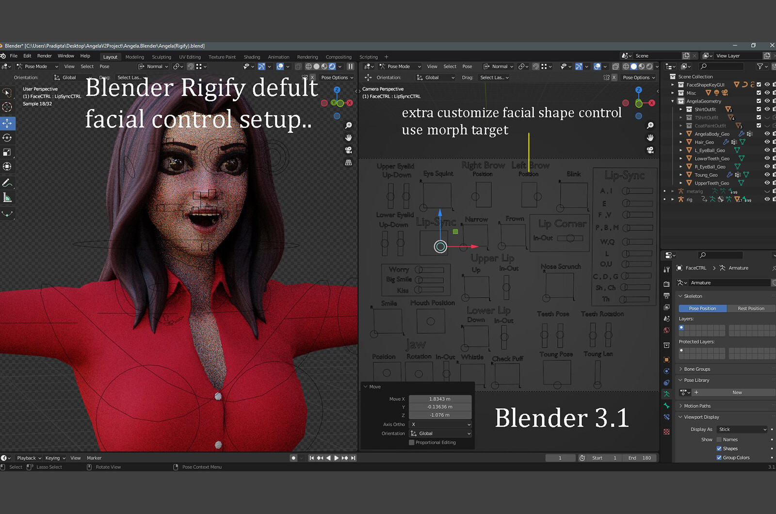 ArtStation - Angela V 2 | Game Assets