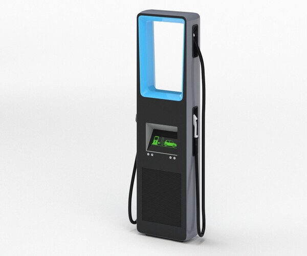 ArtStation - Efacec HV160 High Speed EV Electric Car Charging Station ...