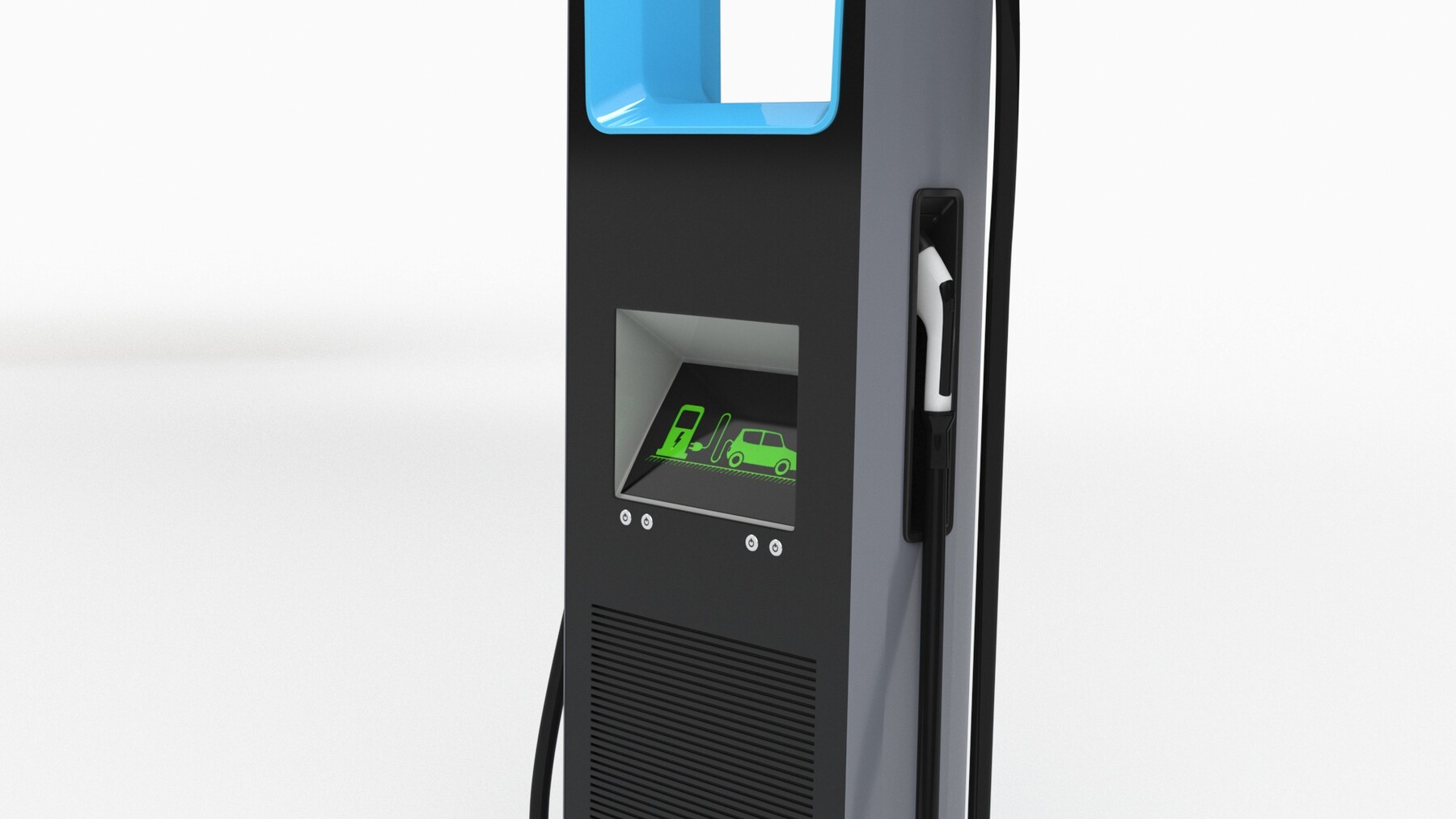 ArtStation - Efacec HV160 High Speed EV Electric Car Charging Station ...